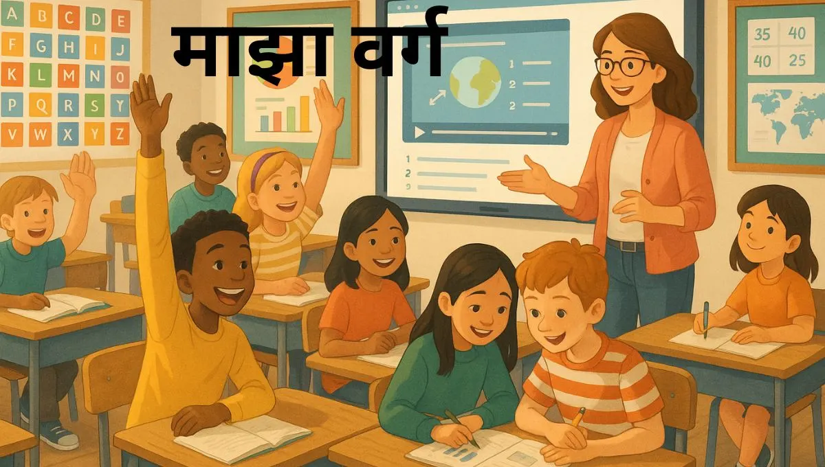 माझा वर्ग मराठी निबंध: Maza Varg Marathi Nibandh